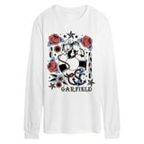 Garfield - Garfield Tattoo Flash - Men's Long Sleeve Graphic T-Shirt ...