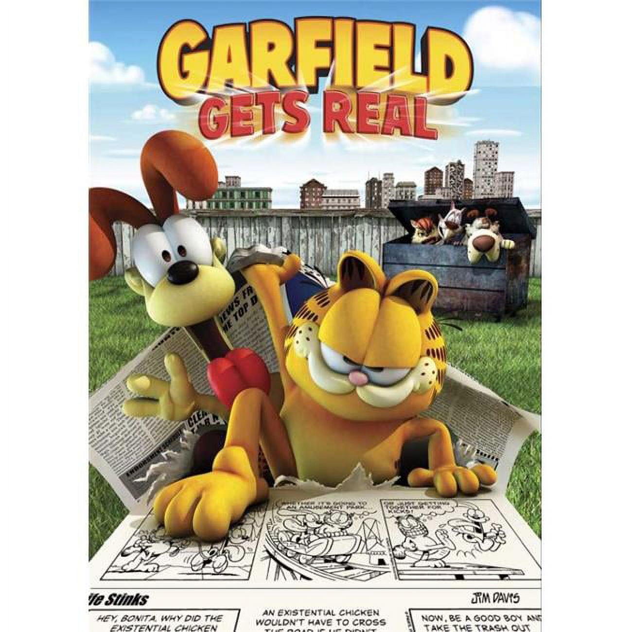 Garfield Gets Real Movie Poster - 27 x 40 in. - Walmart.com