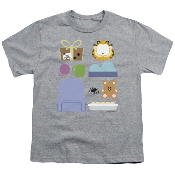 Garfield - Gift Set - Youth Short Sleeve Shirt - Small - Walmart.com
