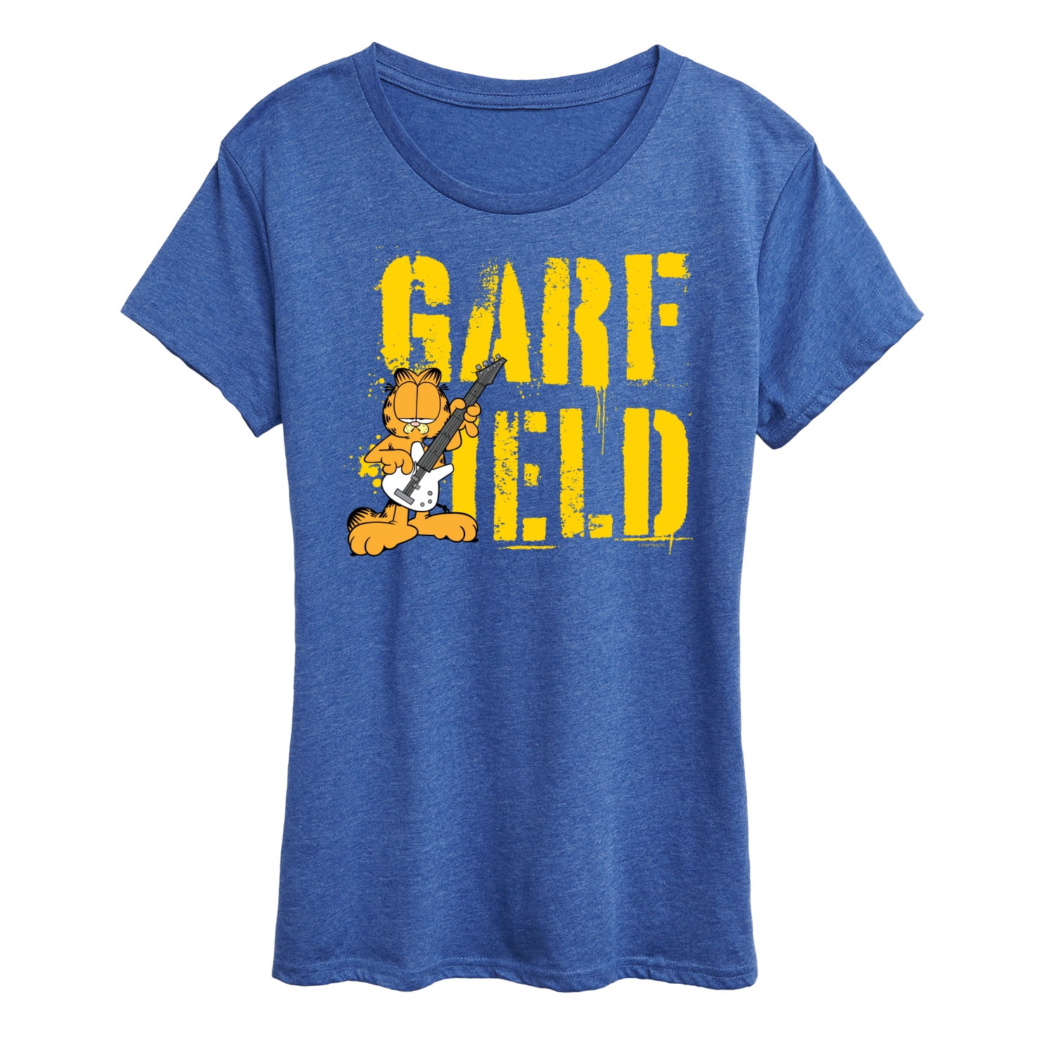 Garfield - Grunge - Women's Short Sleeve Graphic T-Shirt - Walmart.com