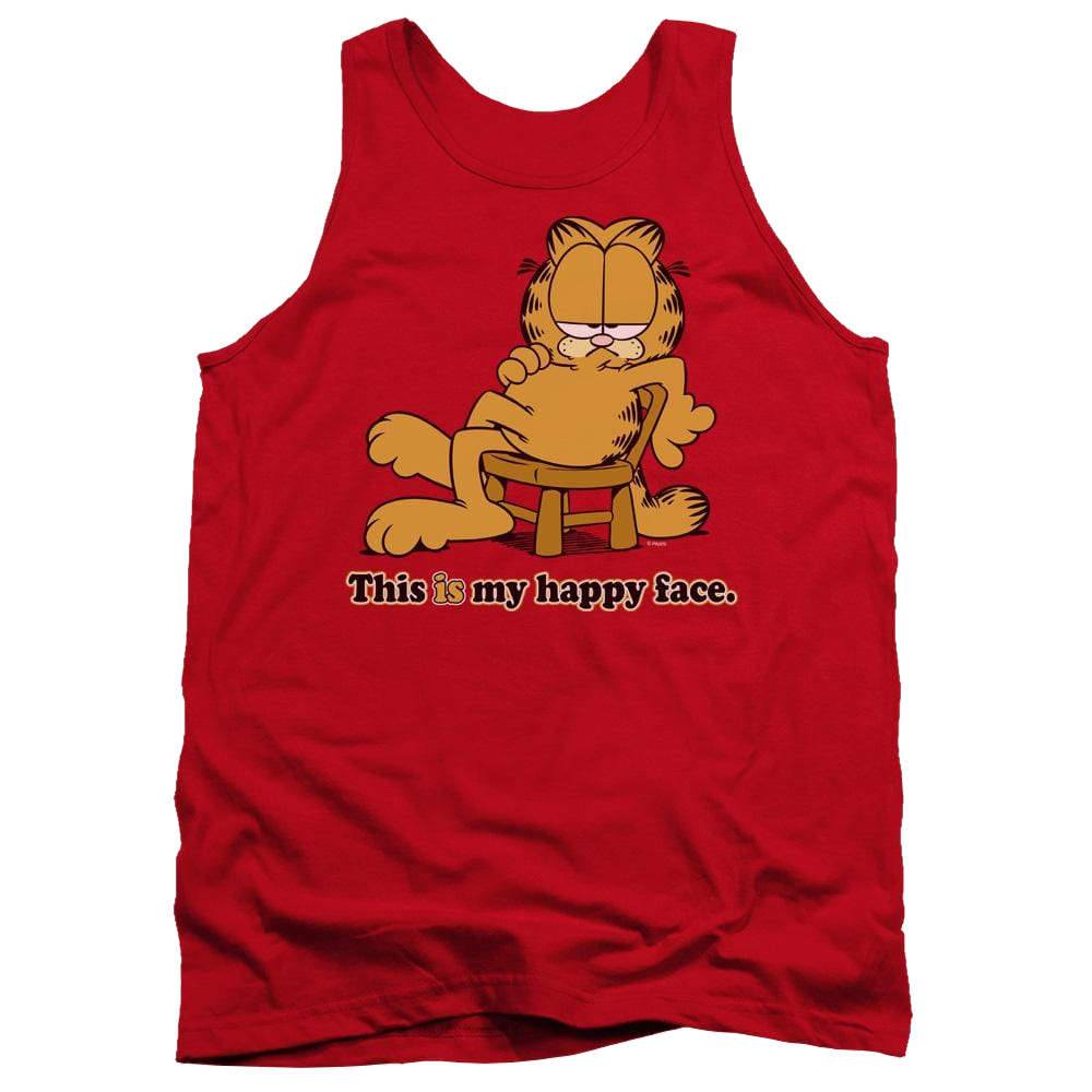 Garfield Happy Face Men's Tank - Walmart.com