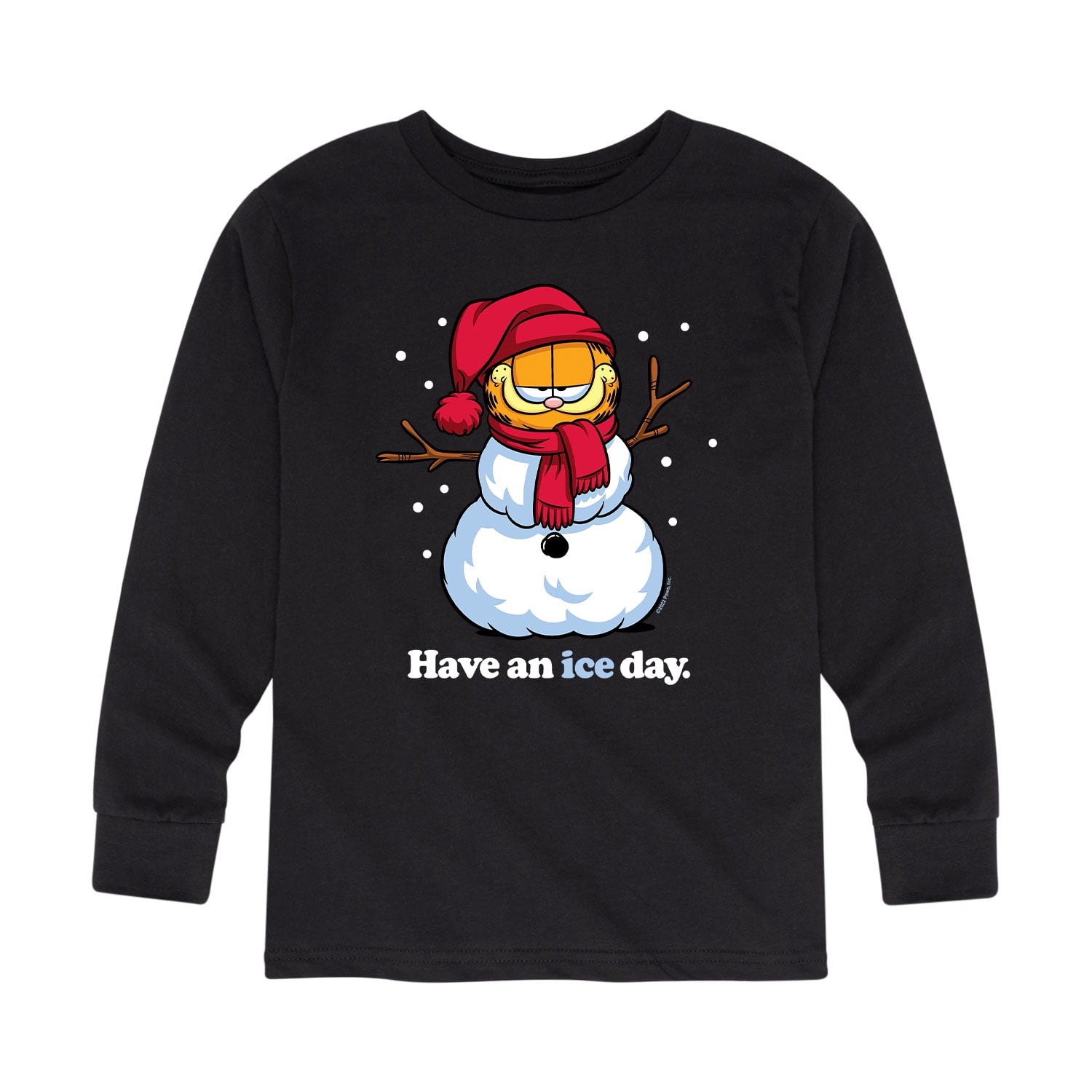 Garfield - Have An Ice Day - Toddler And Youth Long Sleeve Graphic T ...