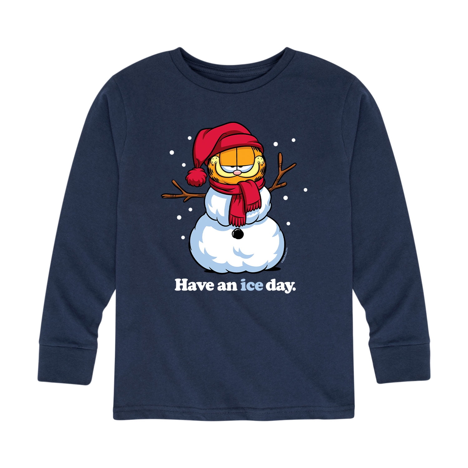 Garfield - Have An Ice Day - Toddler And Youth Long Sleeve Graphic T ...