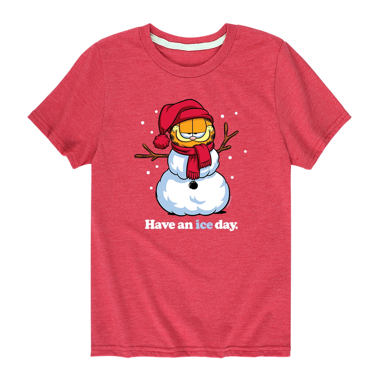 Garfield - Have An Ice Day - Toddler And Youth Short Sleeve Graphic T ...