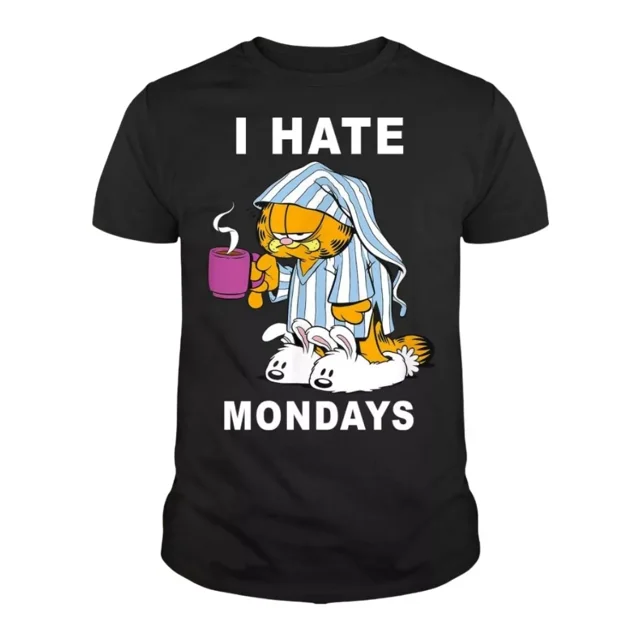 Garfield I Hate Mondays Coffee, Garfield T-Shirt, Gift For Men, Women ...
