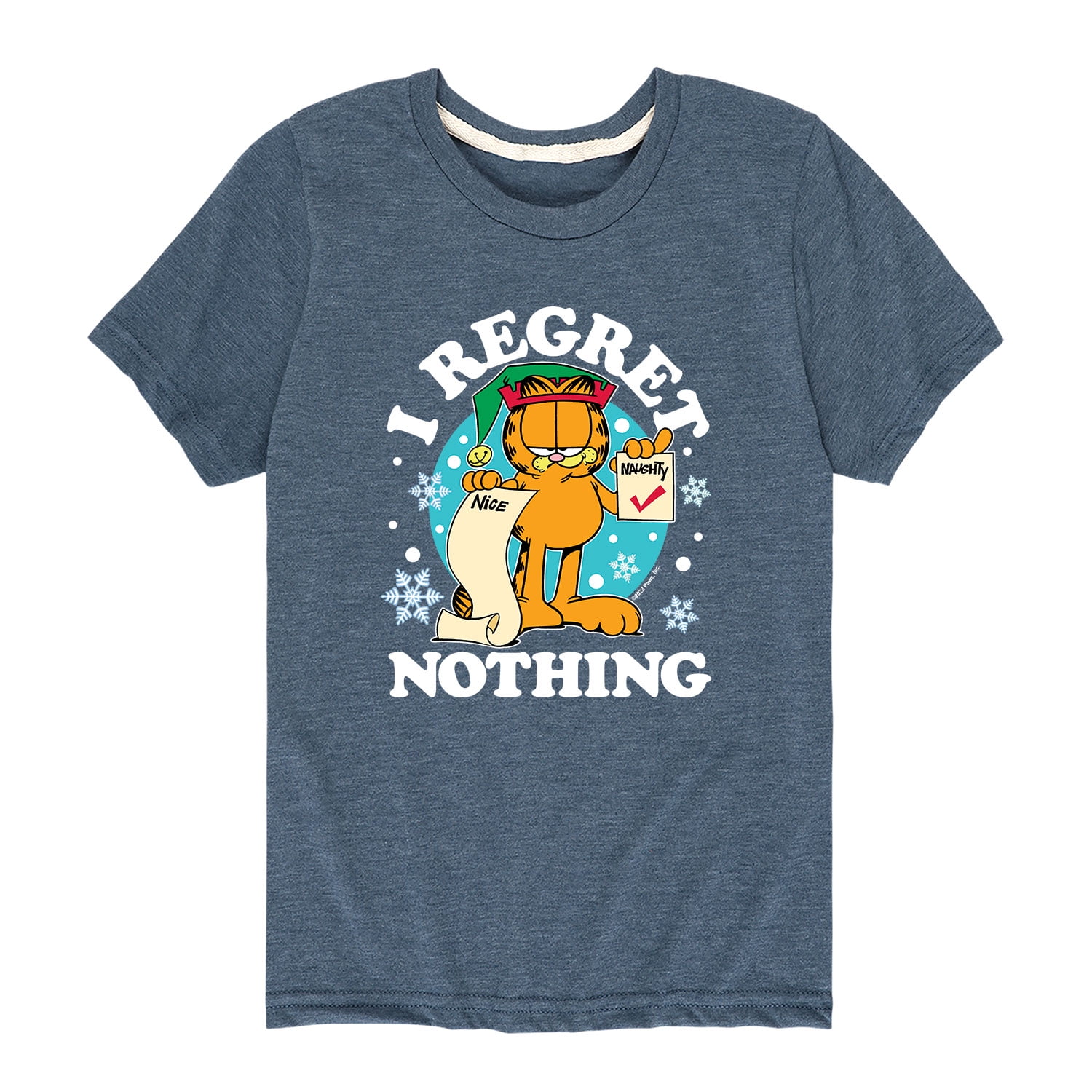 Garfield - I Regret Nothing - Toddler And Youth Short Sleeve Graphic T ...