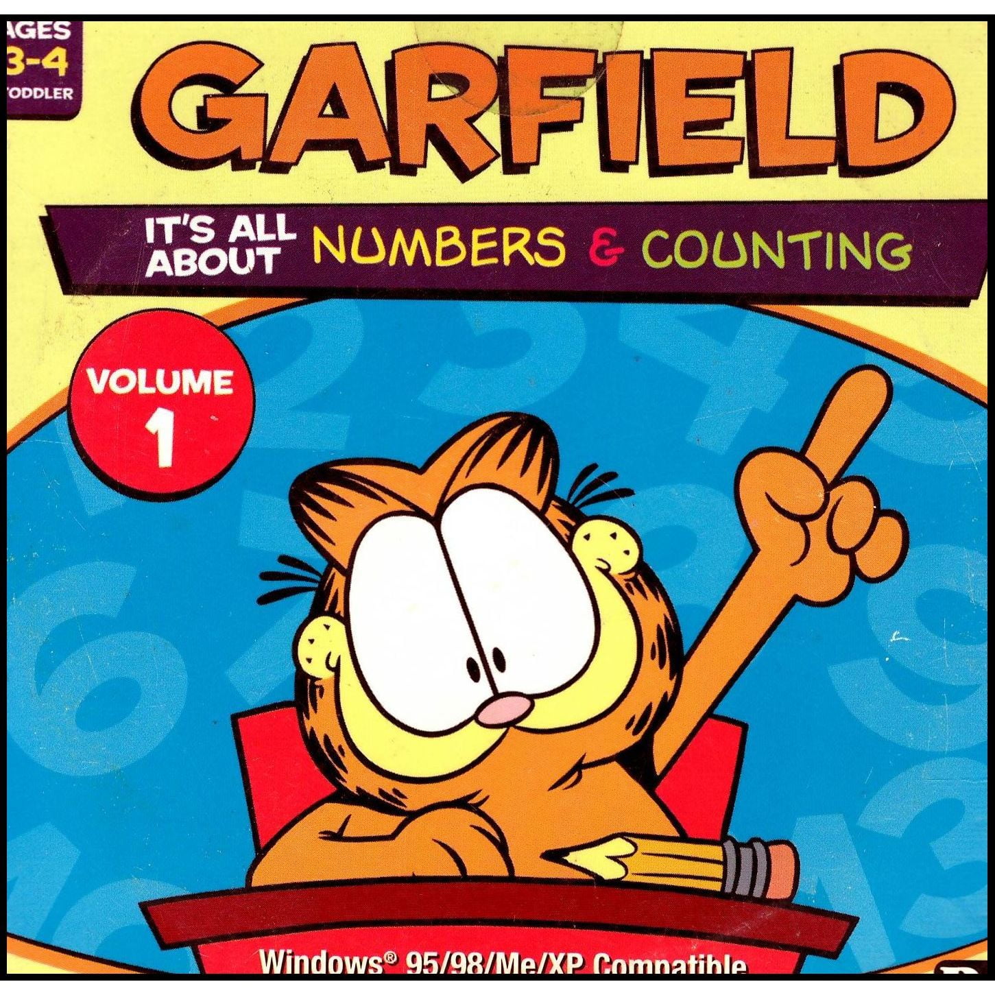 Garfield Its all about Numbers & Counting Vol. 1 (Software) - Walmart.com