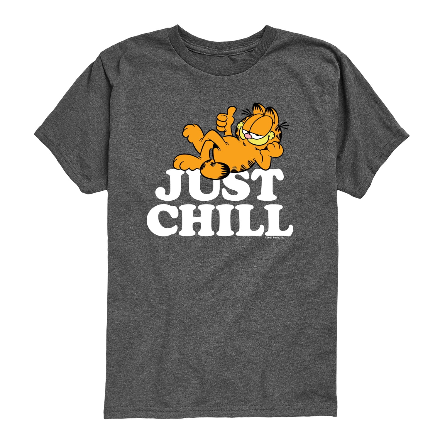Garfield - Just Chill - Toddler Boys Short Sleeve Graphic T-Shirt ...