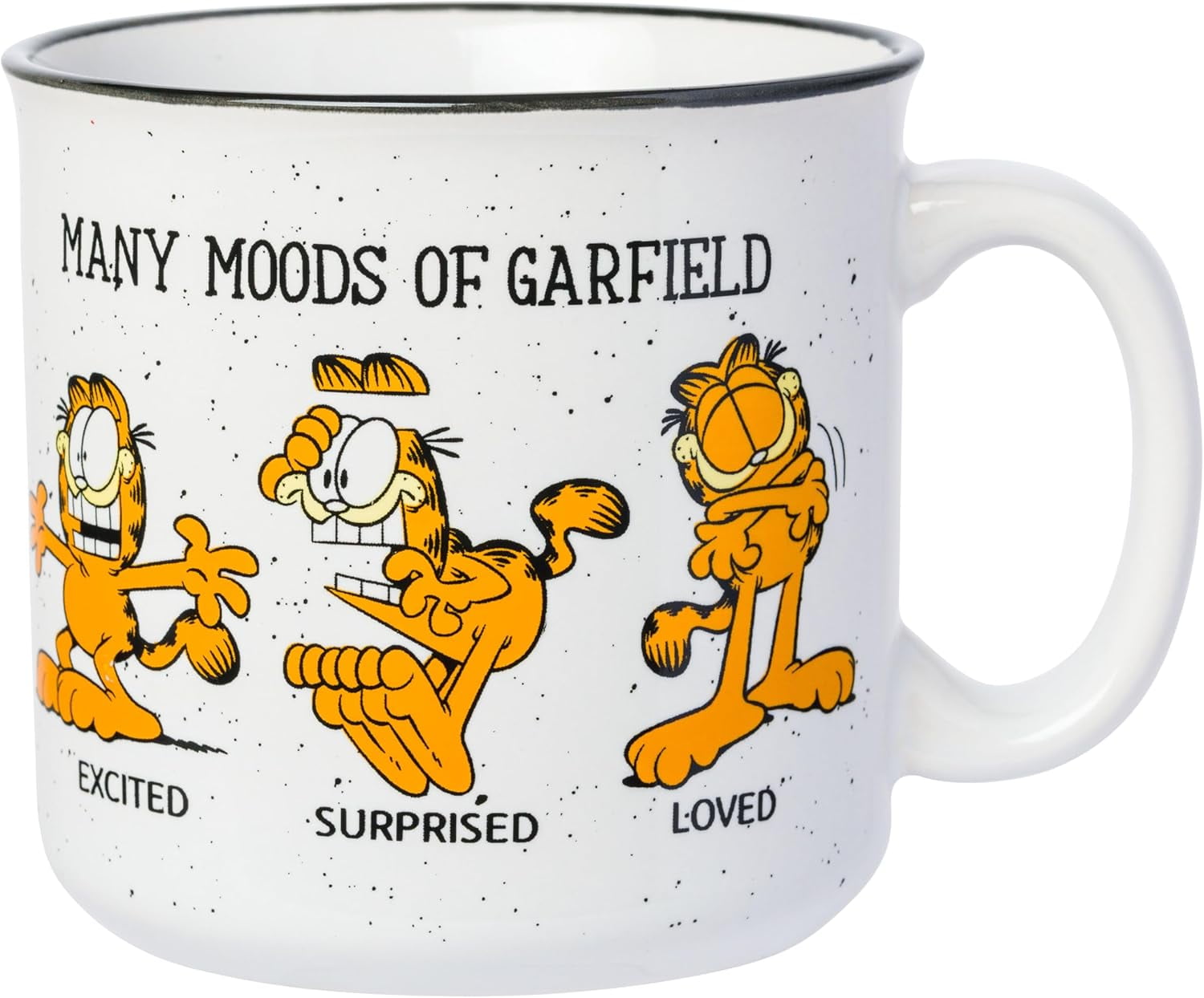 Garfield “Many Moods” Ceramic Camper Mug, 20 Ounces - Walmart.com