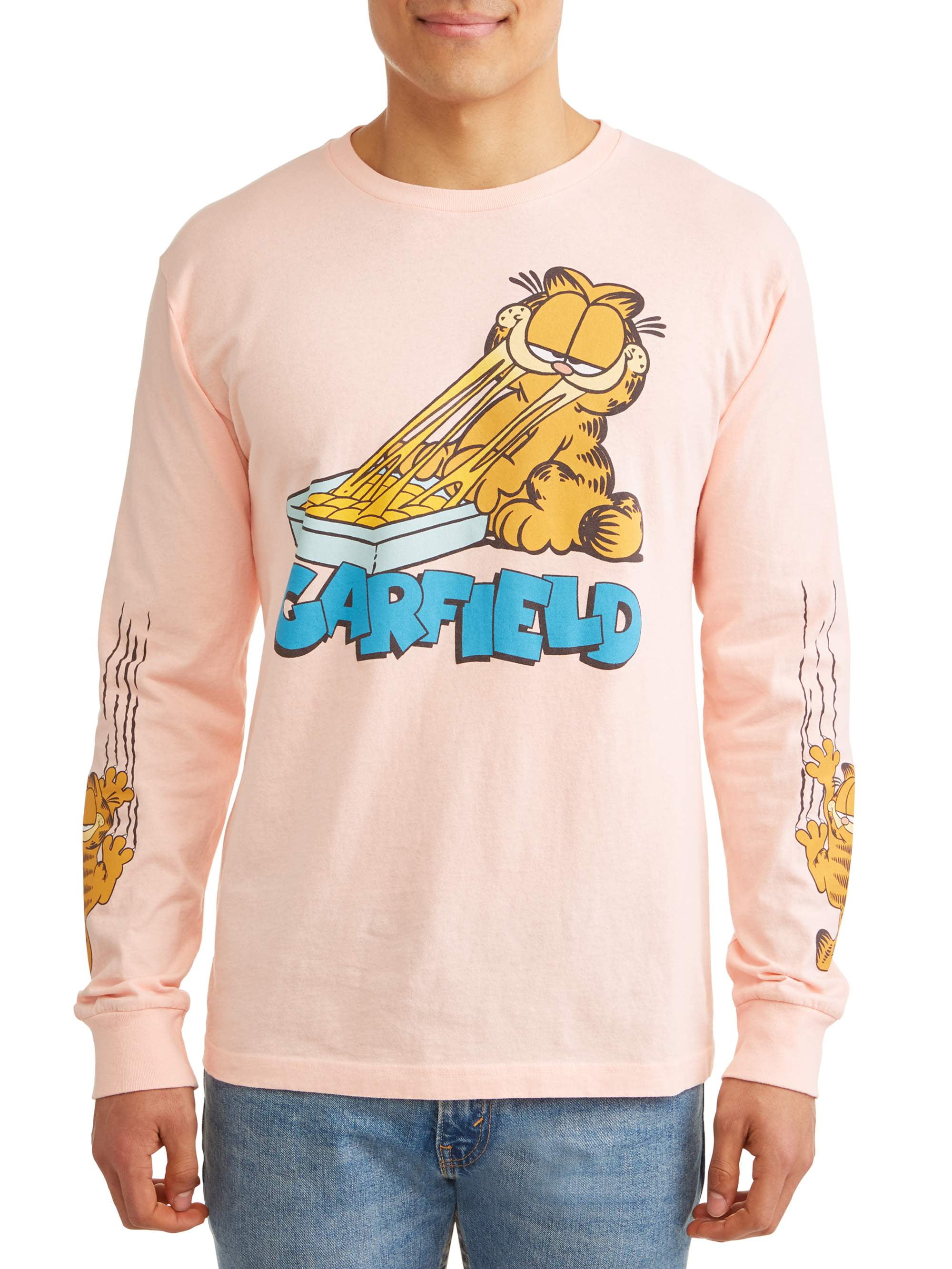 Garfield Men's "Stay Hungry" Long Sleeve Tee, Available Up to Size 2XL ...
