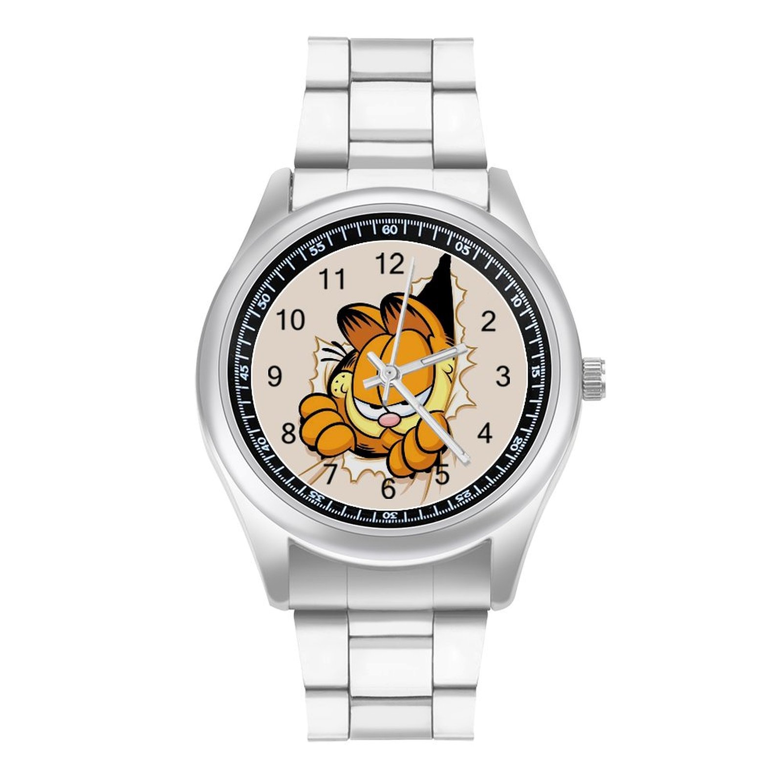 Garfield Men's Watches Arabic Numerals Easy Reader Classic Work ...