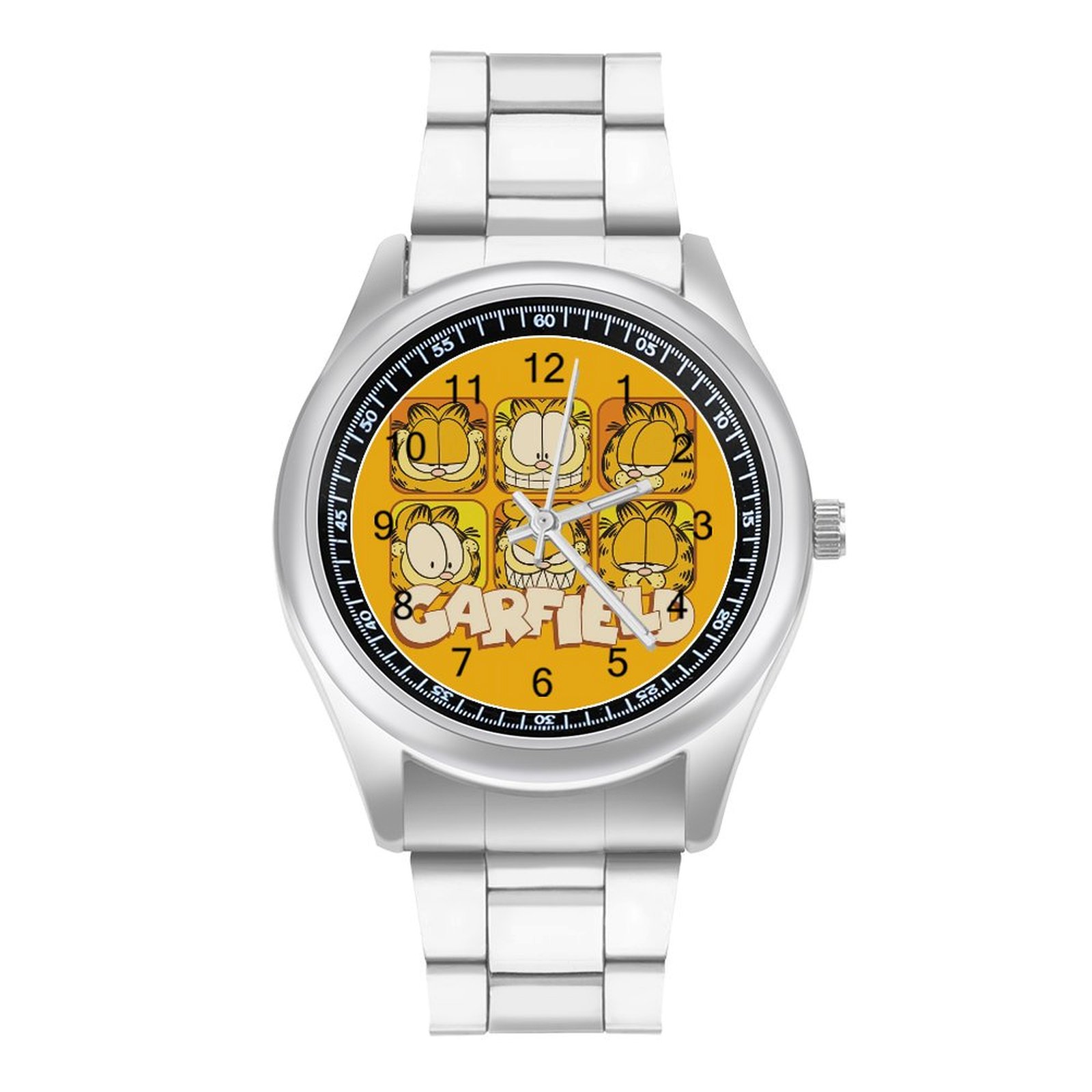 Garfield Men's Watches Arabic Numerals Easy Reader Classic Work ...