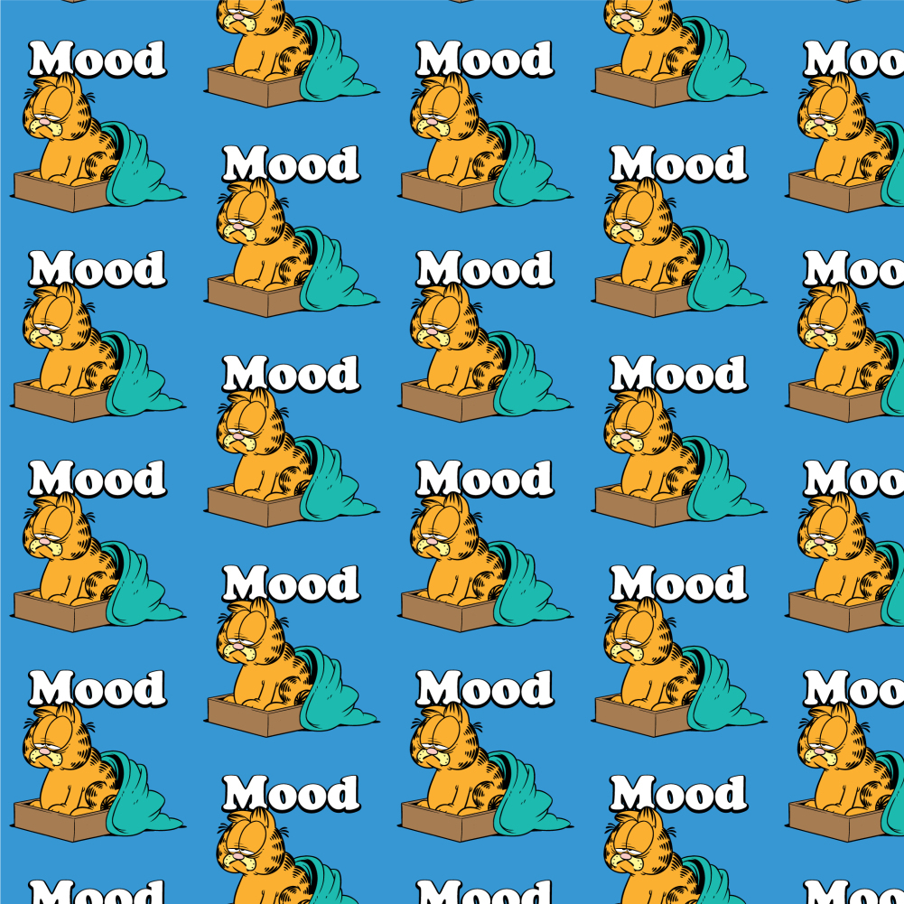 Garfield Mood Premium Roll Gift Wrap Wrapping Paper - Walmart.com