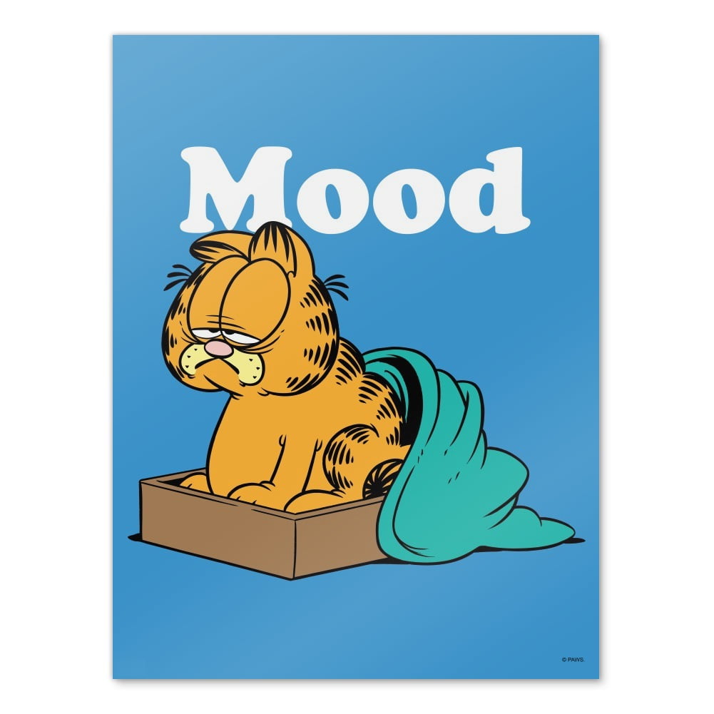 Garfield Mood Wall Art Picture Paper Poster Décor Home Decoration ...