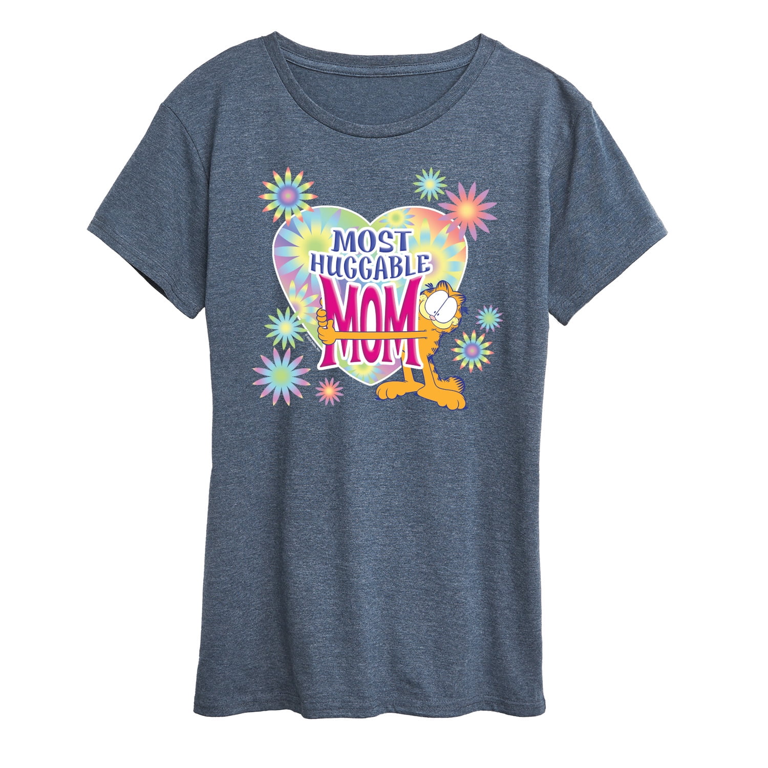 Garfield - Mother's Day - Most Huggable Mom - Women's Short Sleeve ...