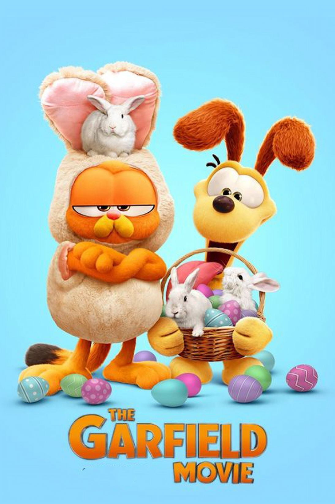 Garfield Movie 2024 Poster 24x36 Animated Comedy Feline Fun - Walmart.com