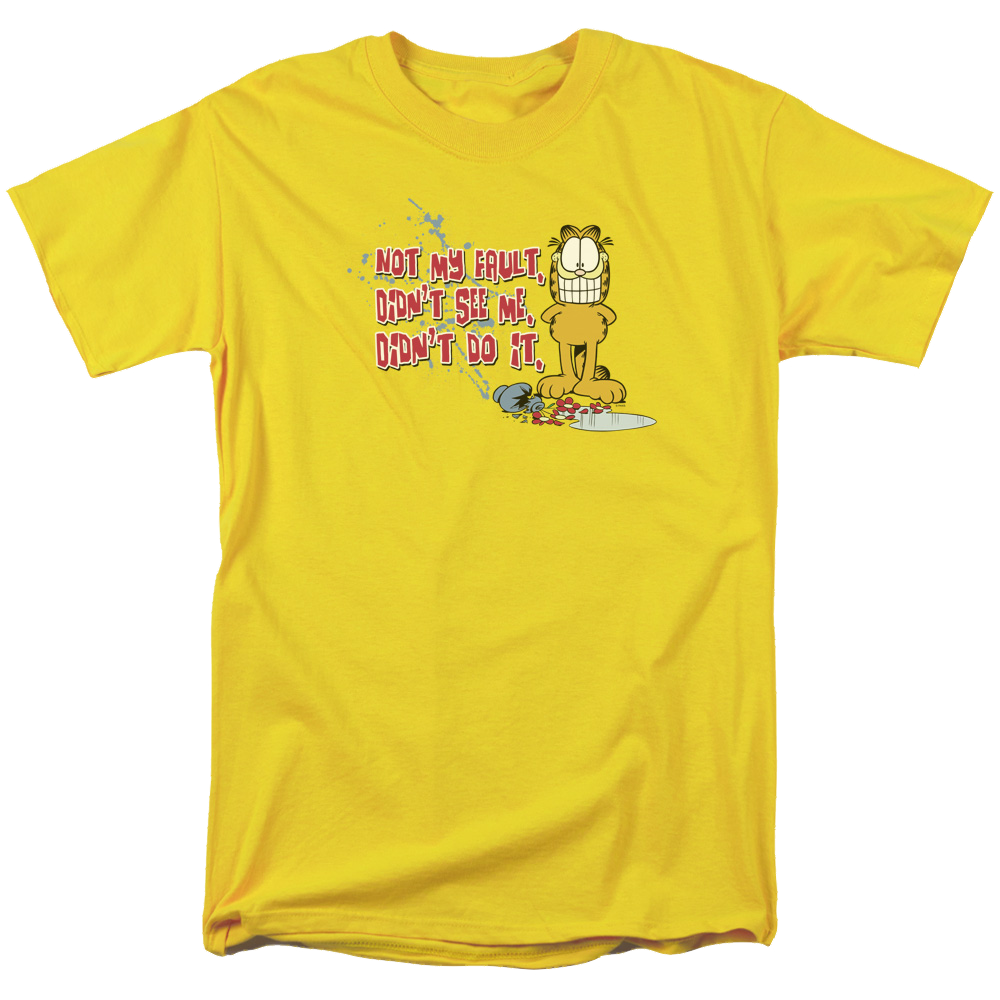 Garfield Not My Fault - Men's Regular Fit T-Shirt - Walmart.com
