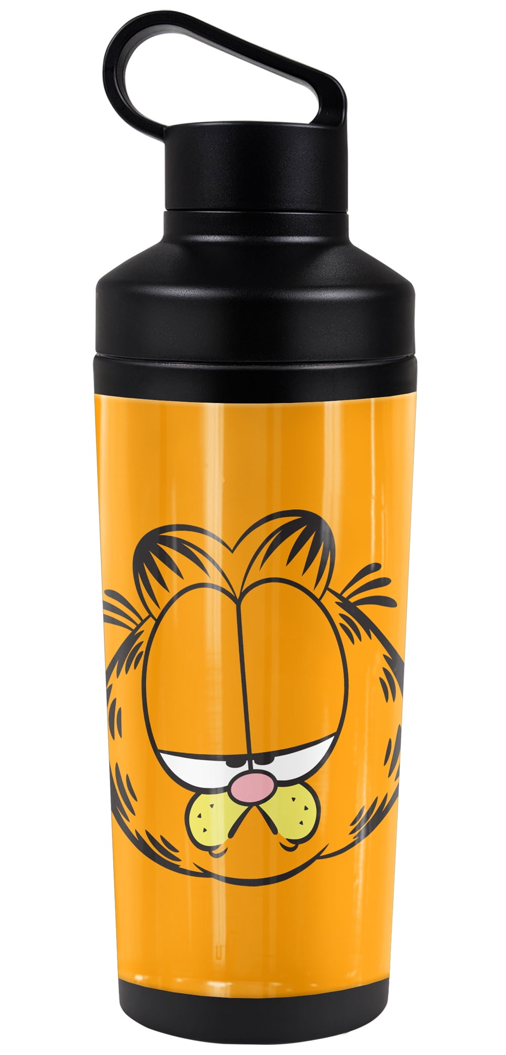 Garfield Official Garfield Big Head 18 oz Insulated Water Bottle, Leak ...
