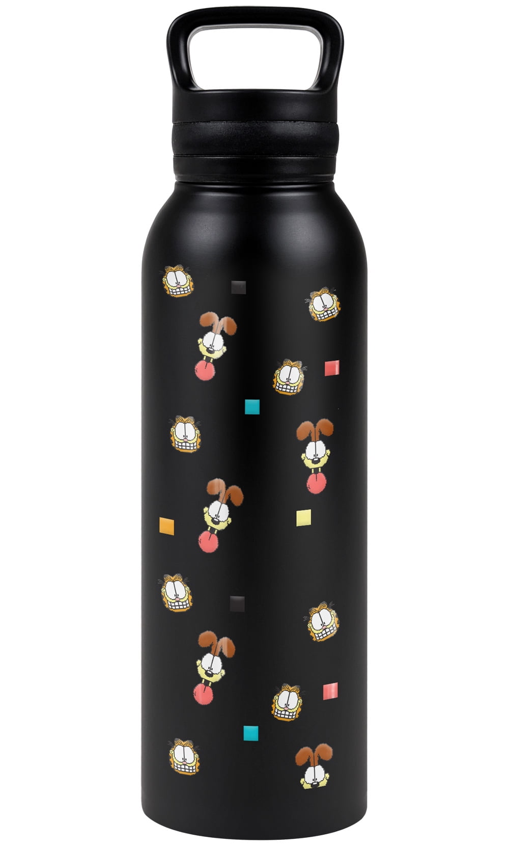 Garfield Official Garfield Random Pattern 24 oz Insulated Canteen Water ...