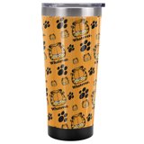 Garfield Official Whatever Pattern 20 oz Travel Tumbler, Stainless ...