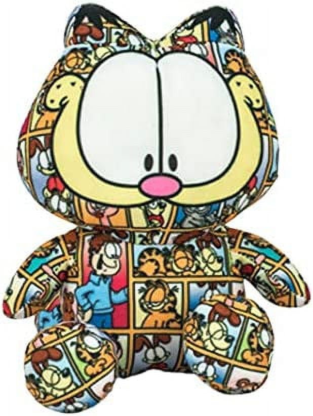 Garfield 10-Inch Plush Toy, Special Sticker Bomb Edition, Soft and ...