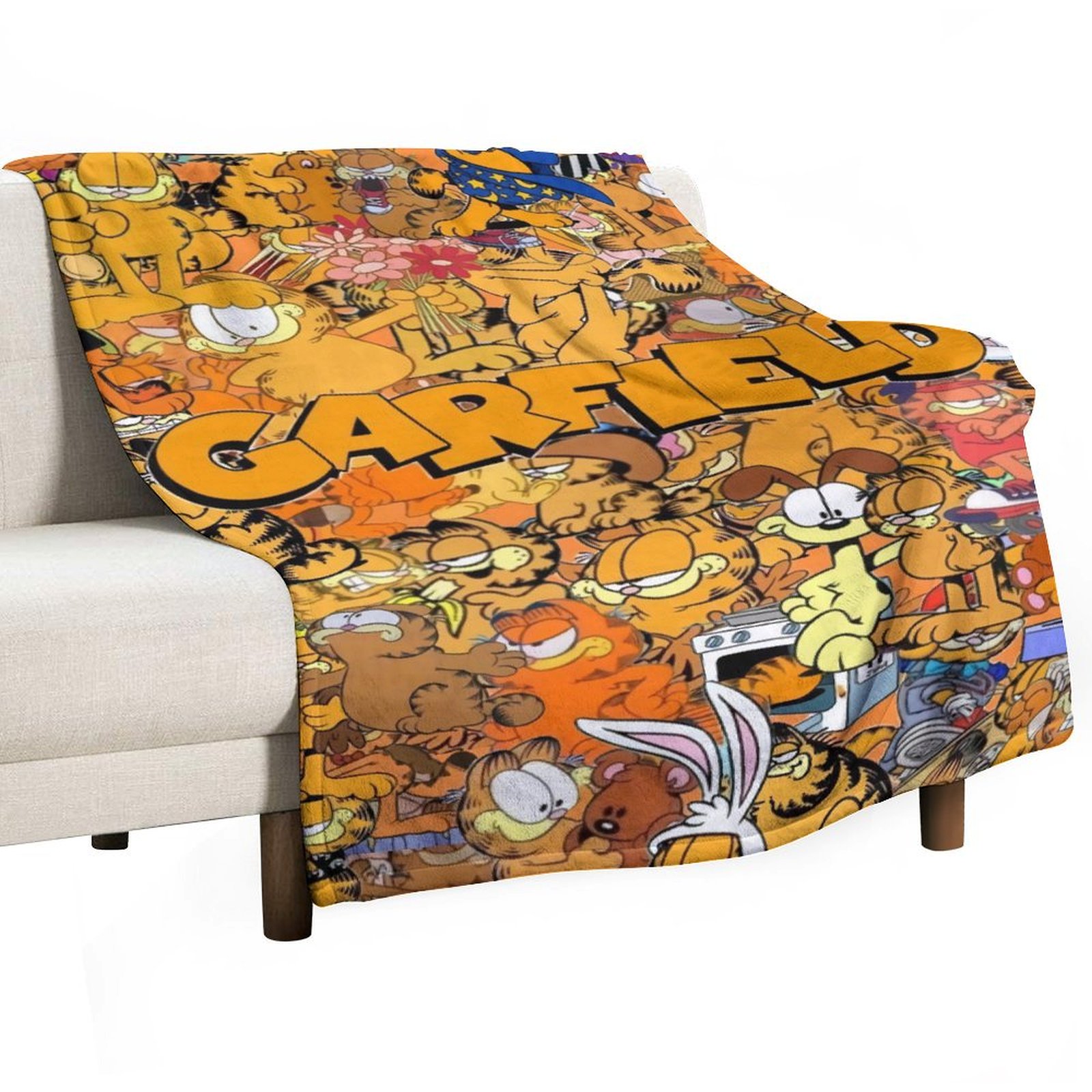 Garfield Queen Size Blanket, Gifts for Girls And Boys, Super Soft ...