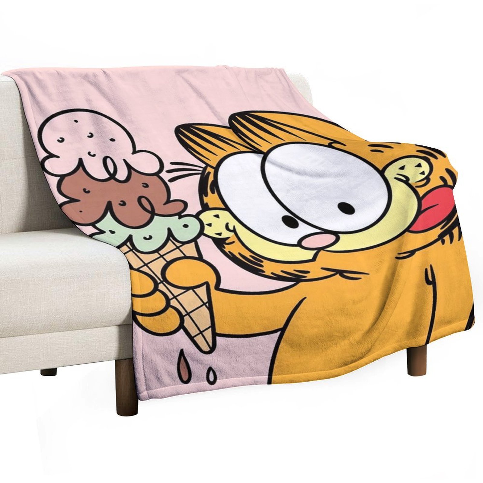 Garfield Queen Size Blanket, Gifts for Girls And Boys, Super Soft ...