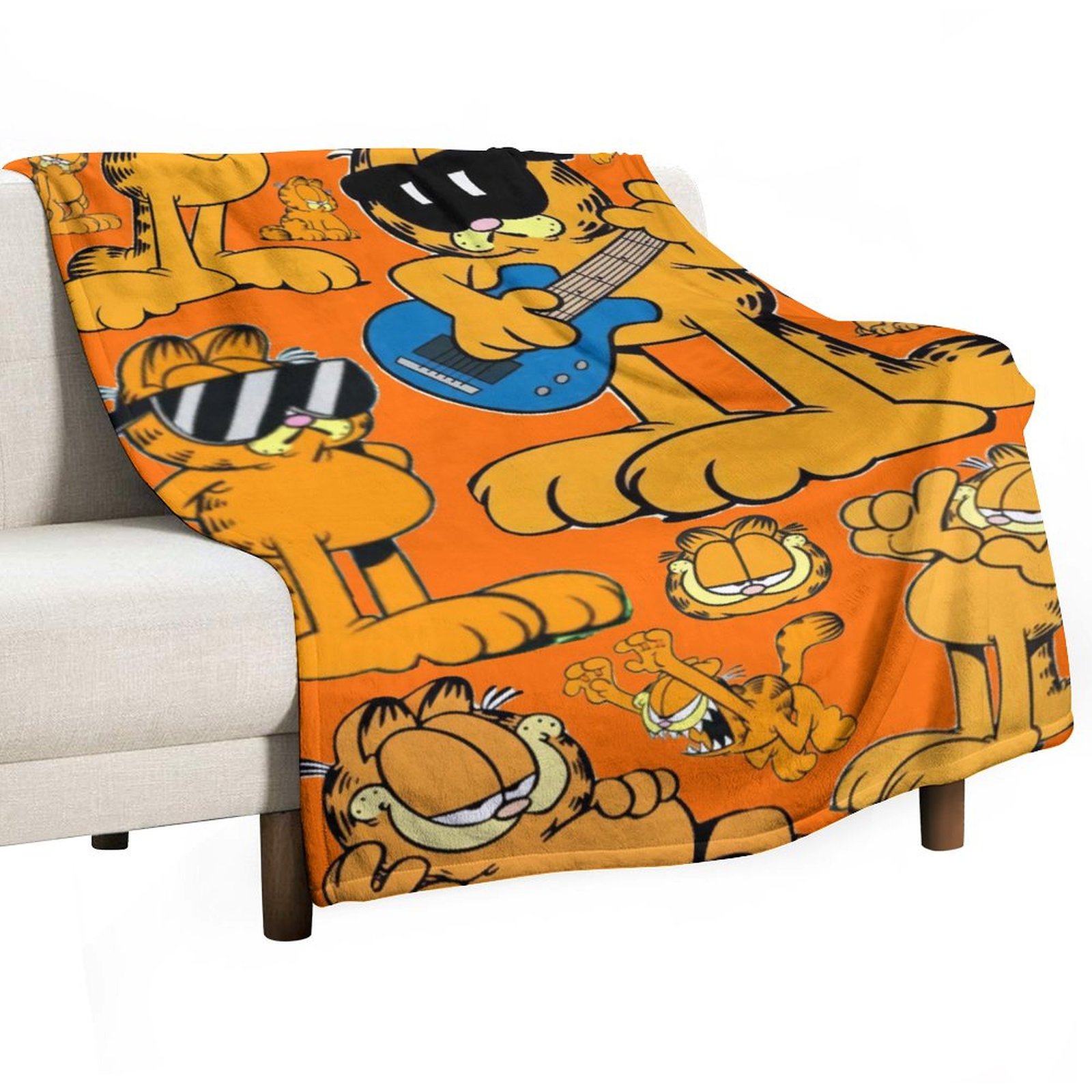 Garfield Queen Size Blanket, Gifts for Girls And Boys, Super Soft ...