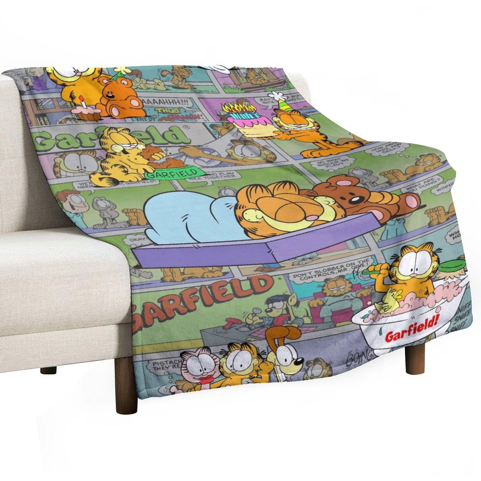 Garfield Queen Size Blanket, Gifts for Girls And Boys, Super Soft ...