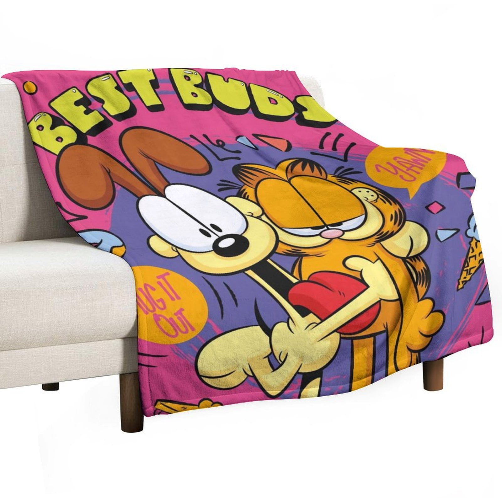 Garfield Queen Size Blanket, Gifts for Girls And Boys, Super Soft ...