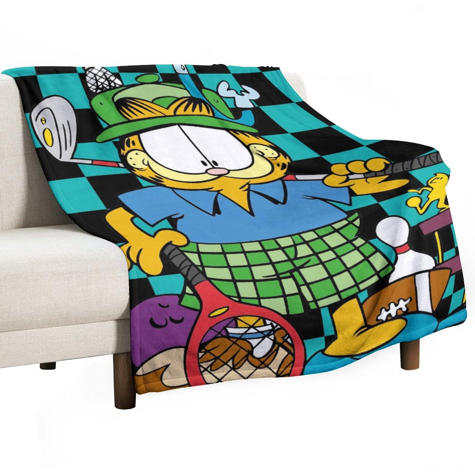 Garfield Queen Size Blanket, Gifts for Girls And Boys, Super Soft ...