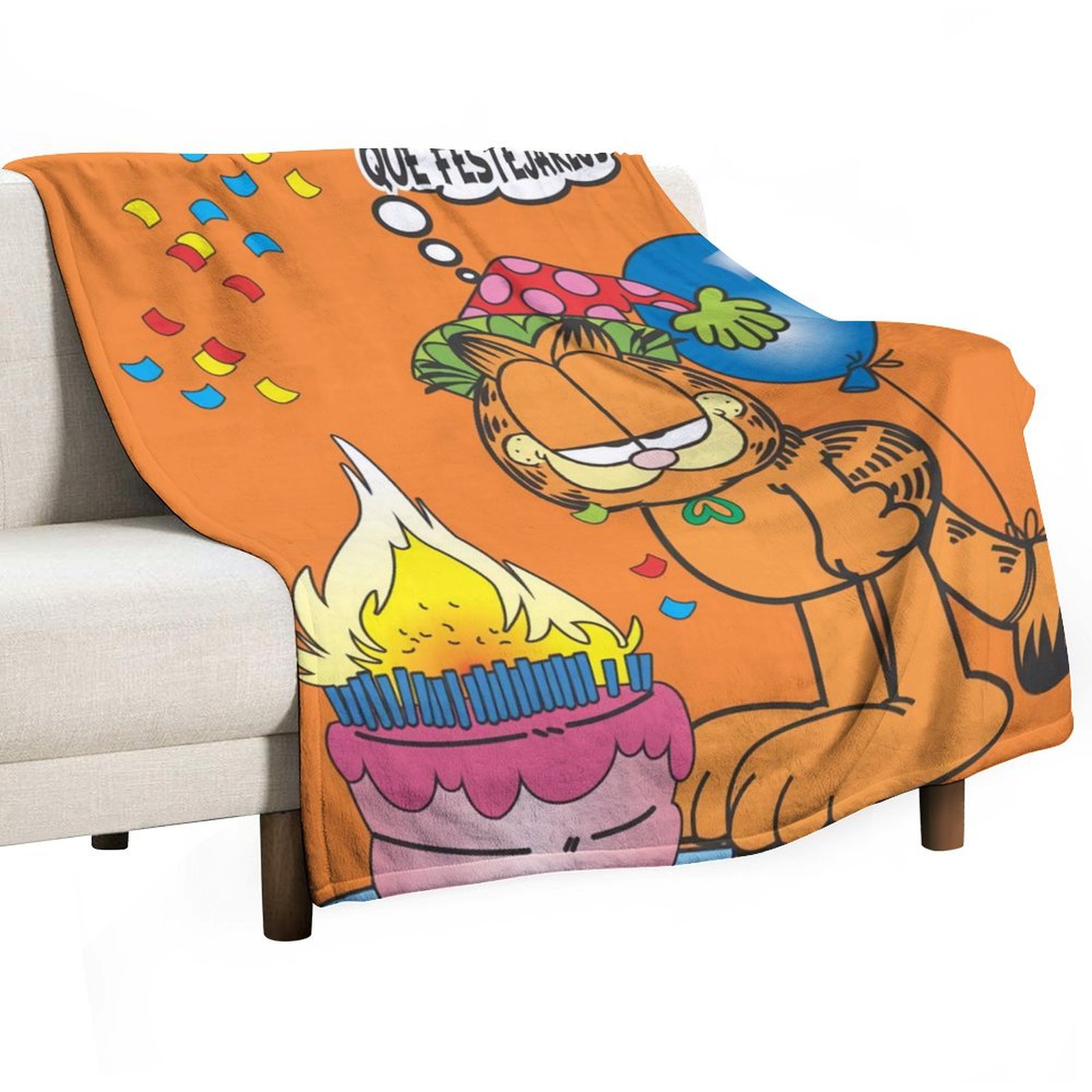 Garfield Queen Size Blanket, Gifts for Girls And Boys, Super Soft ...