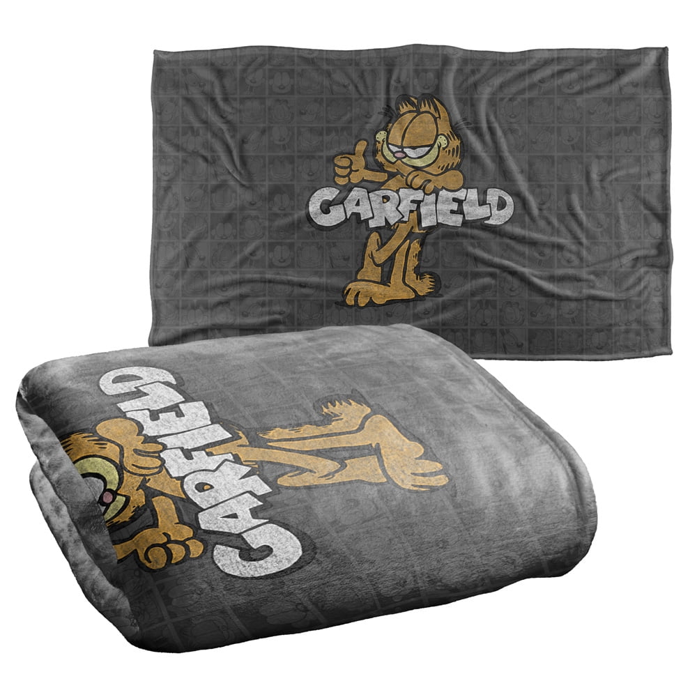 Garfield Retro Silky Touch Super Soft Throw Blanket 36" x 58" - Walmart.com