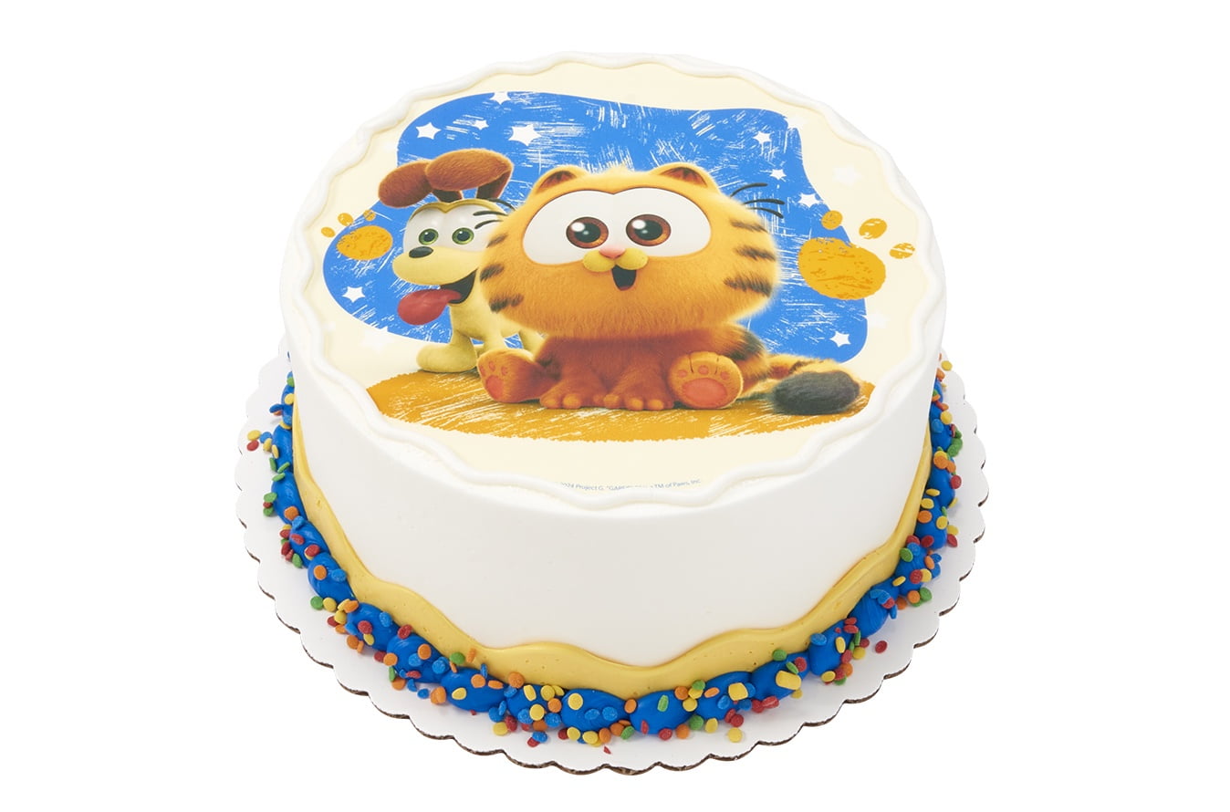 Garfield Round Cake - Walmart.com
