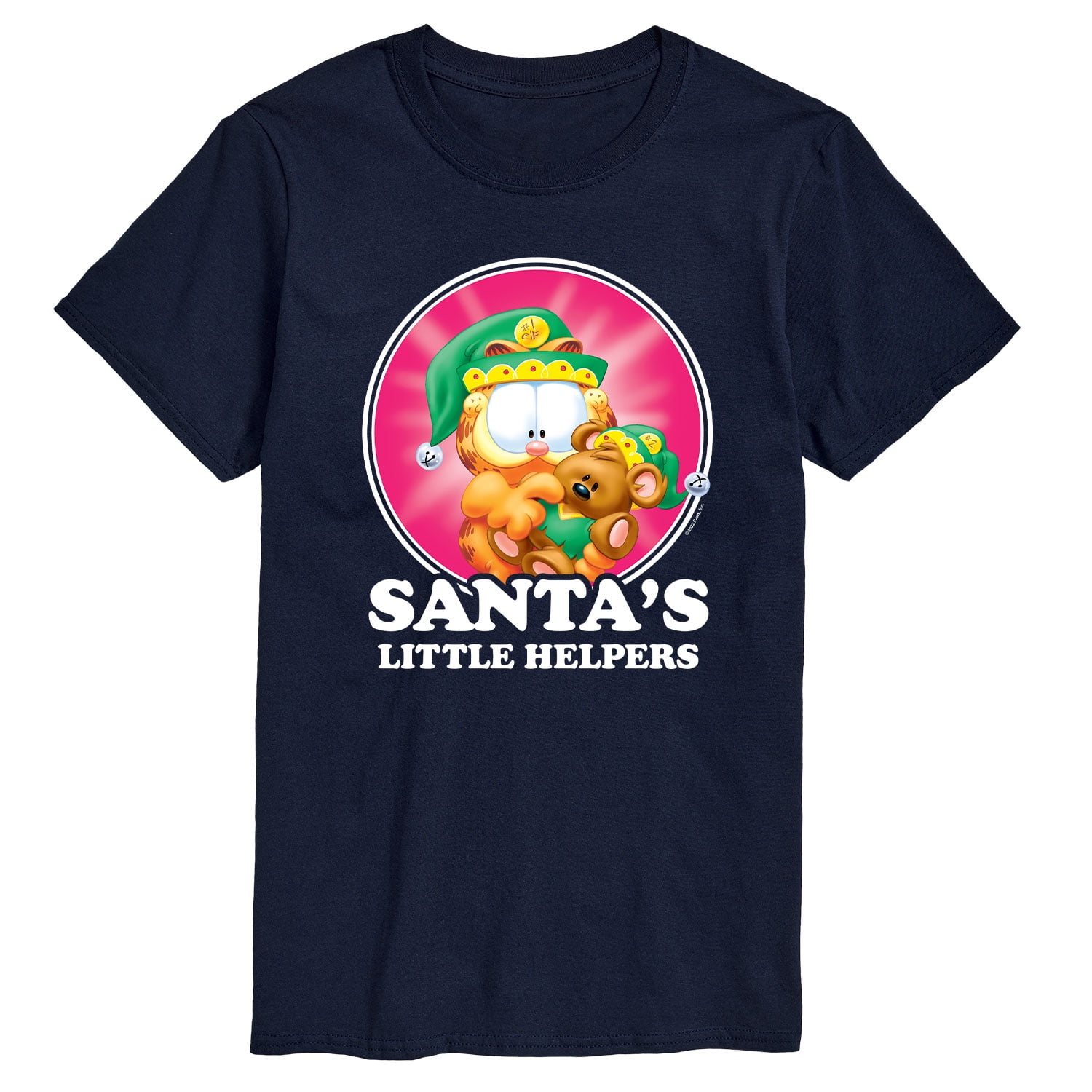 Garfield - Santas Little Helpers Christmas - Men's Short Sleeve Graphic ...