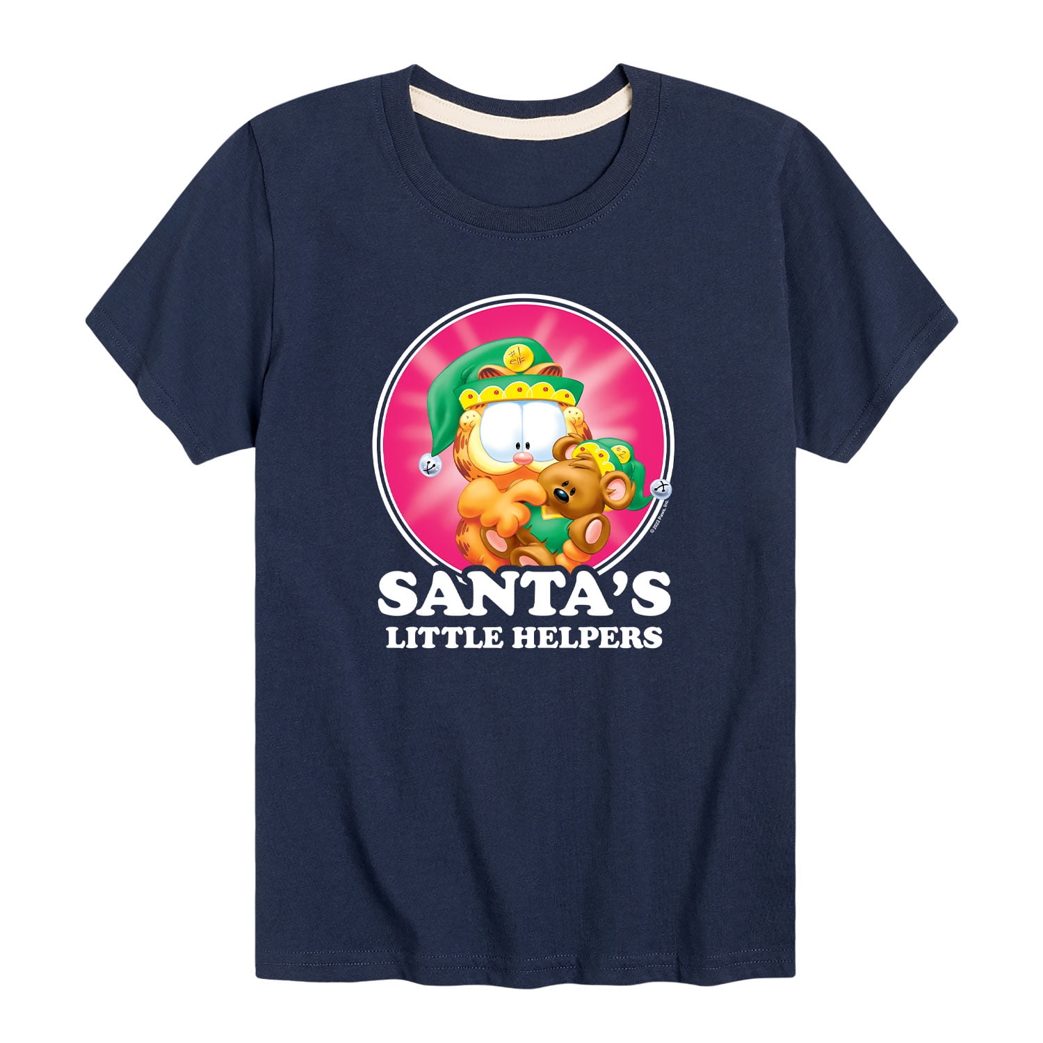 Garfield - Santas Little Helpers - Toddler And Youth Short Sleeve ...