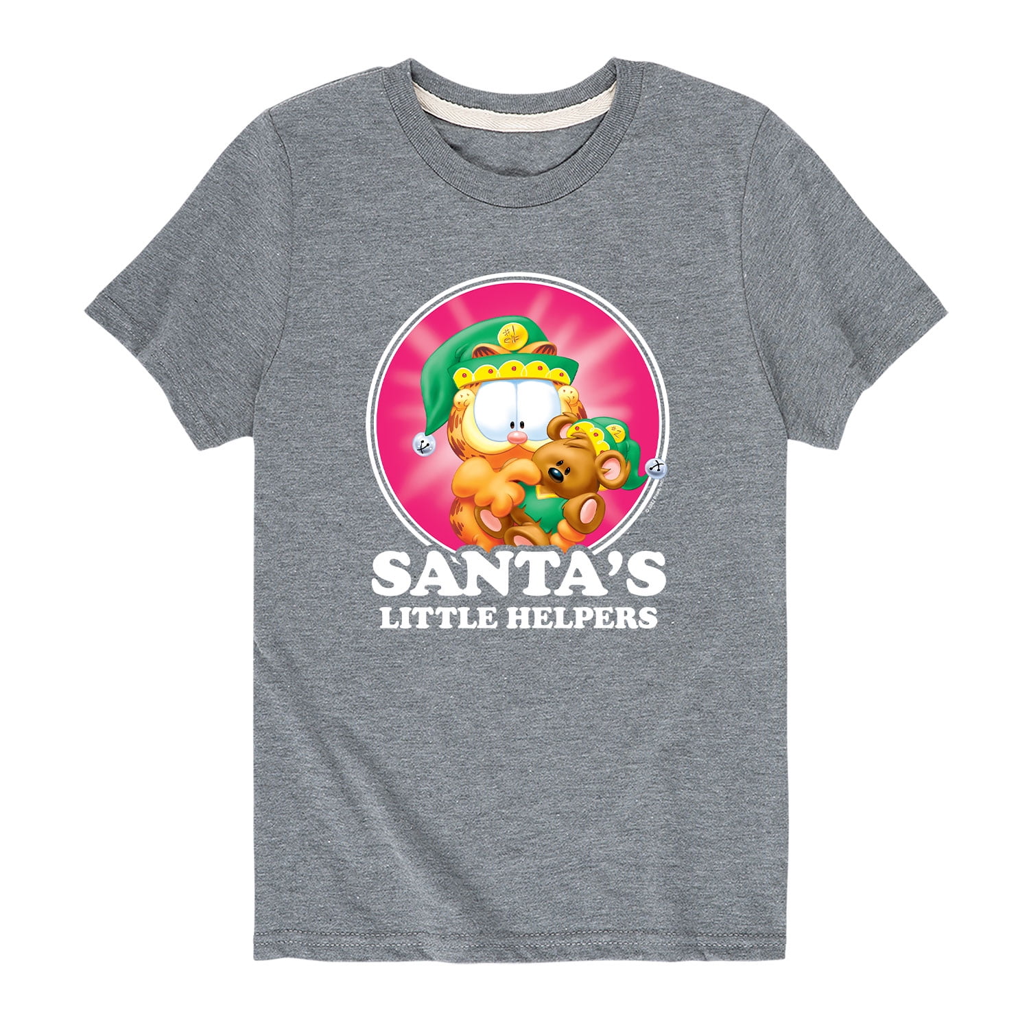 Garfield - Santas Little Helpers - Toddler And Youth Short Sleeve ...