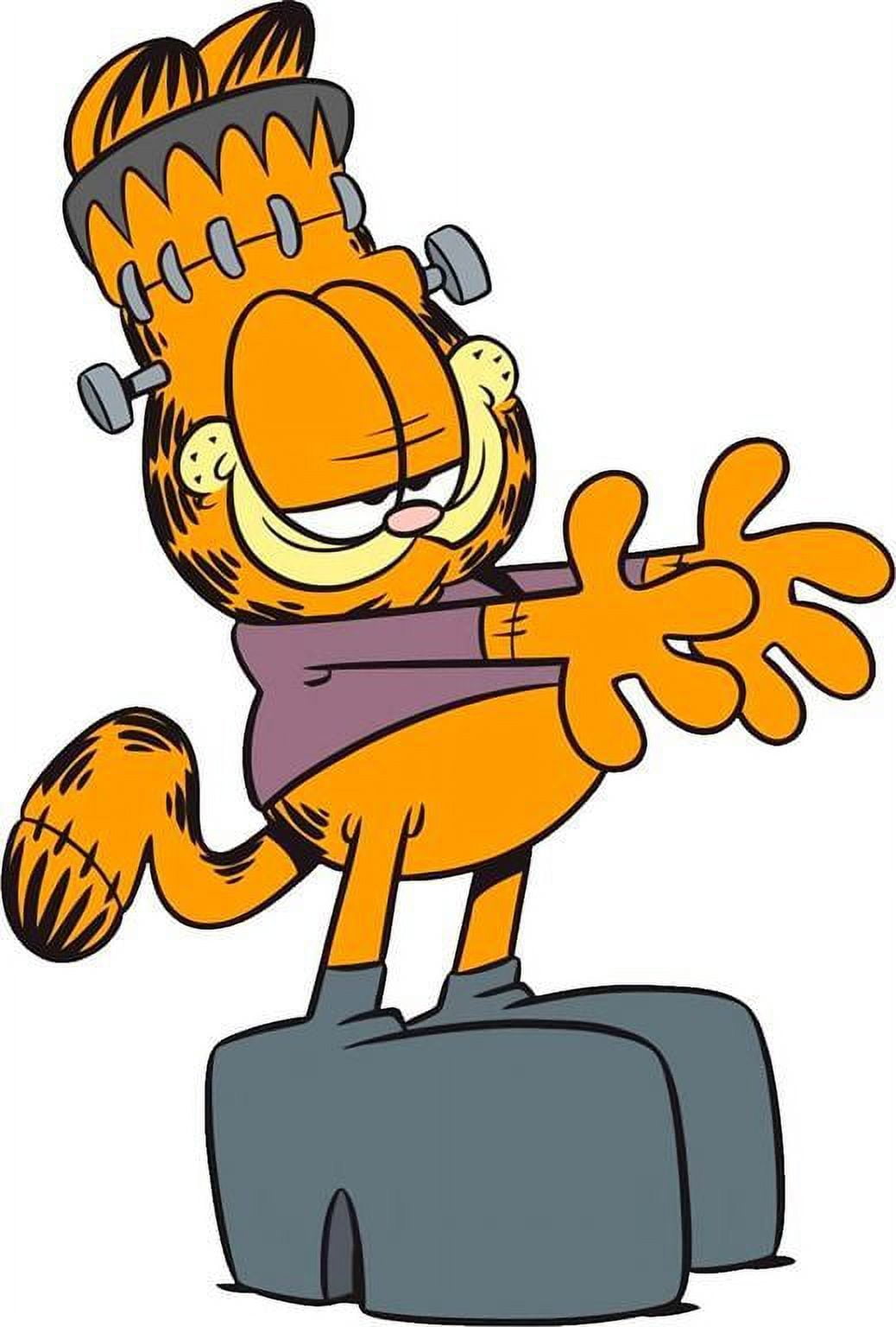 Garfield The Cat Indian Suit Clothes Cartoon Character Wall Art Sticker ...