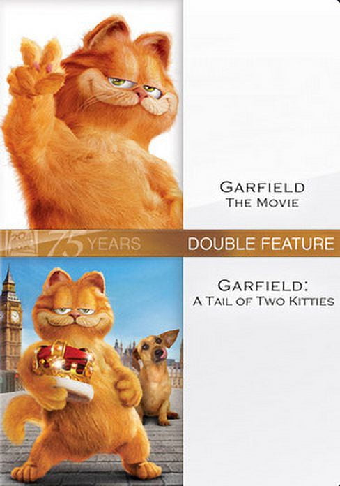 Garfield: The Movie / Garfield: Tail of Two Kitties (DVD) - Walmart.com