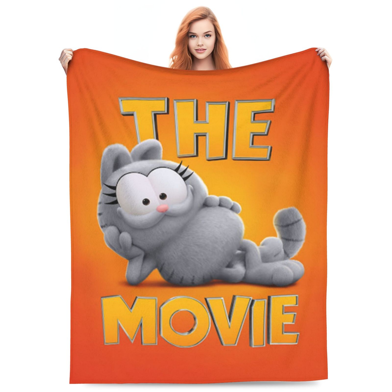 Garfield Throw Blanket Couch Bed Sofa Soft Lightweight Warm Cozy ...