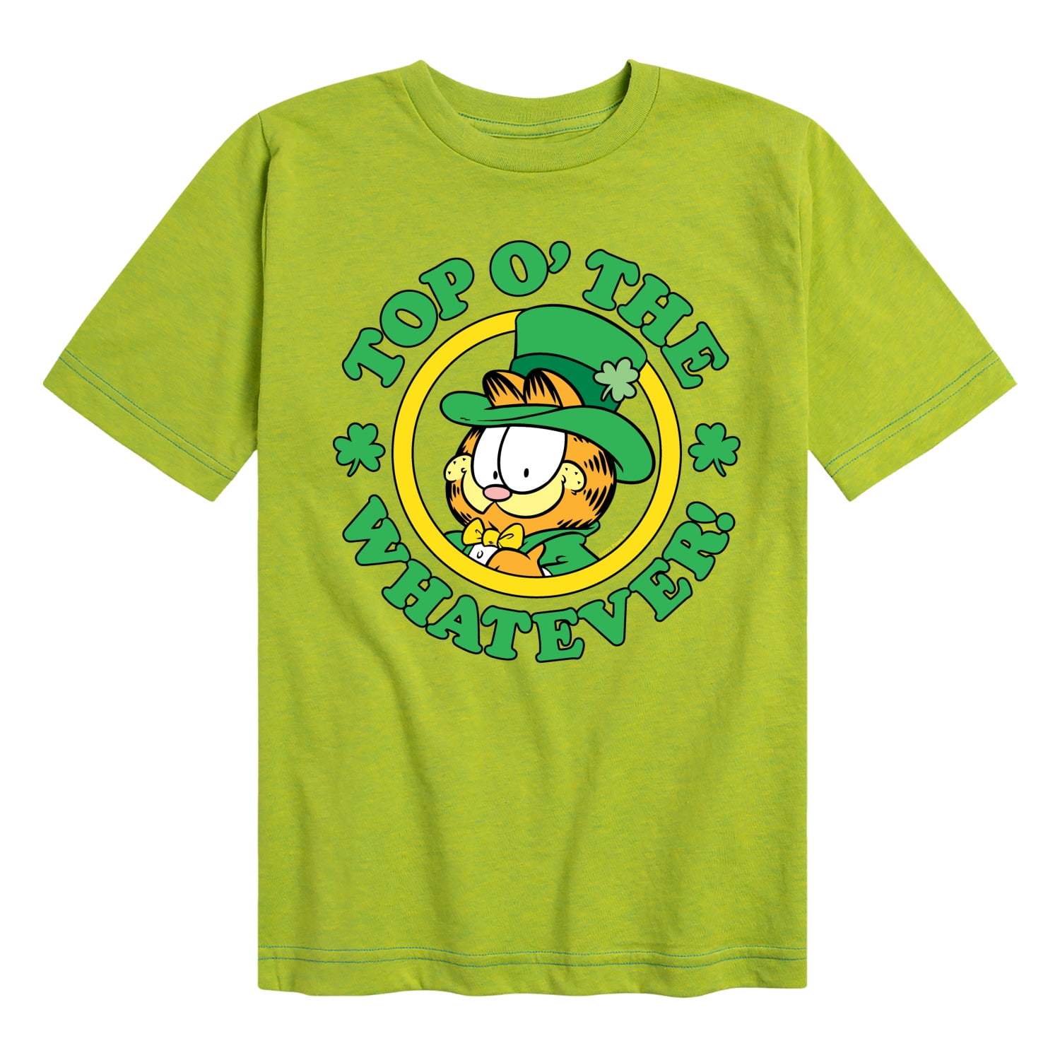 Garfield - Top O The Whatever - Toddler And Youth Short Sleeve Graphic ...