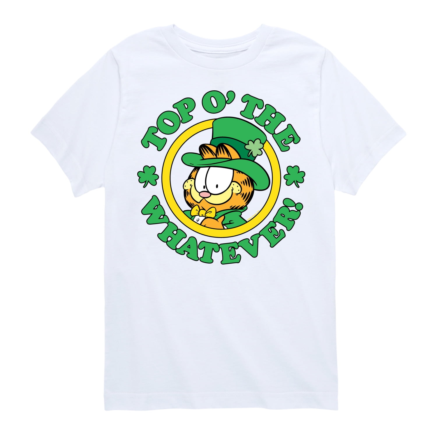 Garfield - Top O The Whatever - Toddler And Youth Short Sleeve Graphic ...