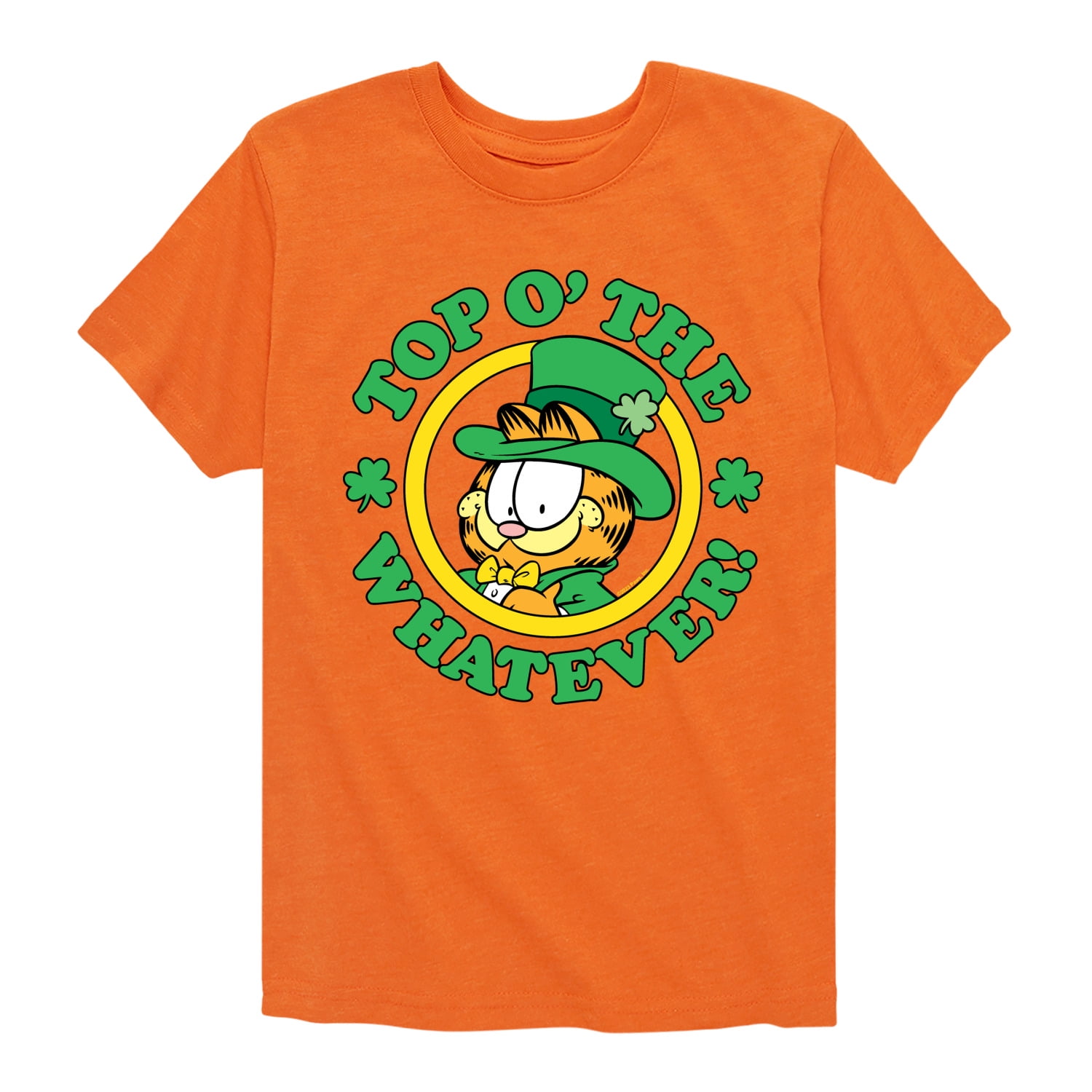 Garfield - Top O The Whatever - Toddler And Youth Short Sleeve Graphic ...