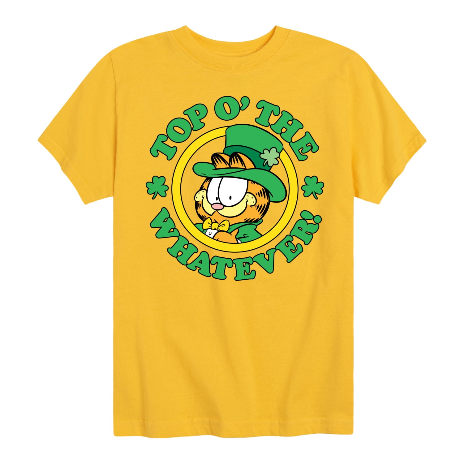 Garfield - Top O The Whatever - Toddler And Youth Short Sleeve Graphic ...
