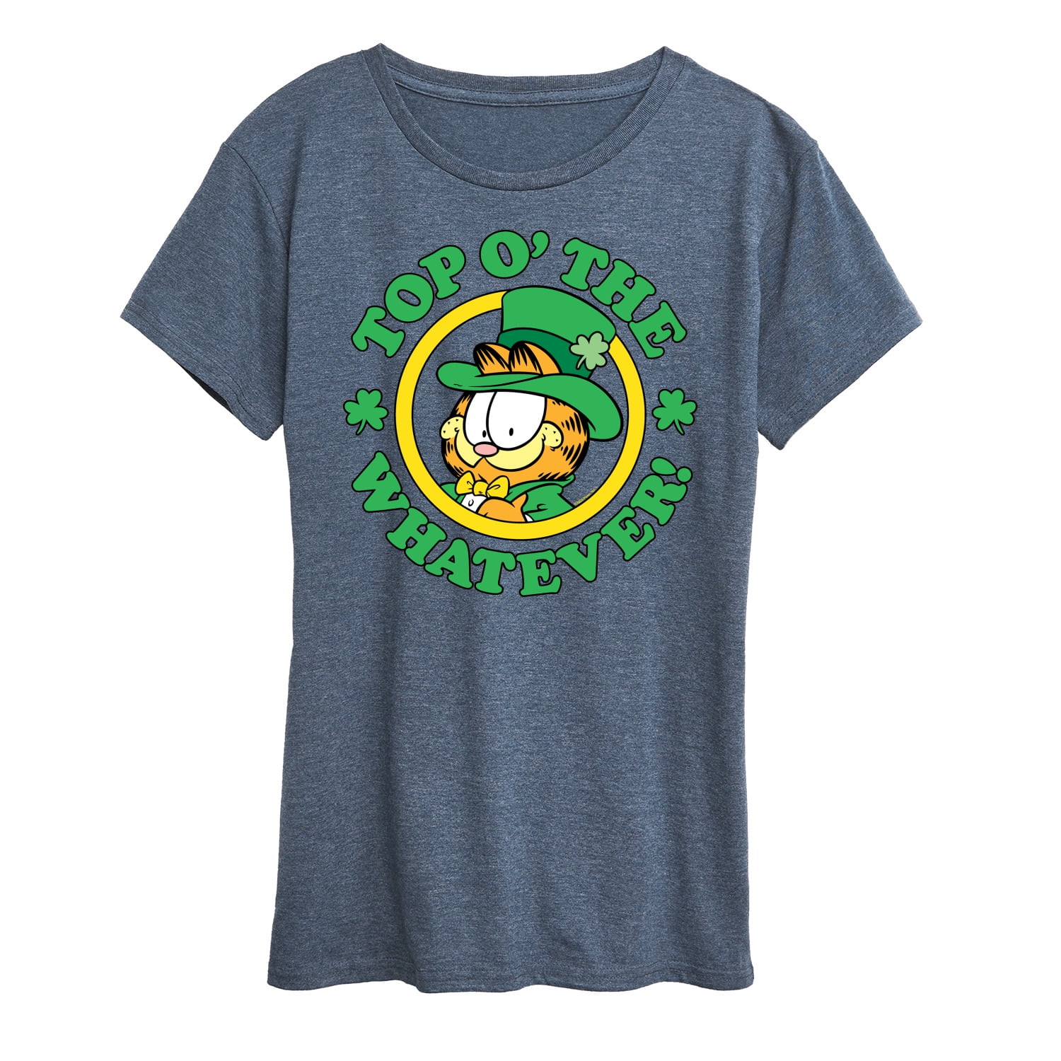 Garfield - Top O The Whatever - Women's Short Sleeve Graphic T-Shirt ...