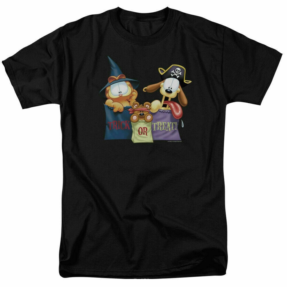 Garfield Trick Or Treat Grab Bag T Shirt Licensed Comic Book Cartoon ...