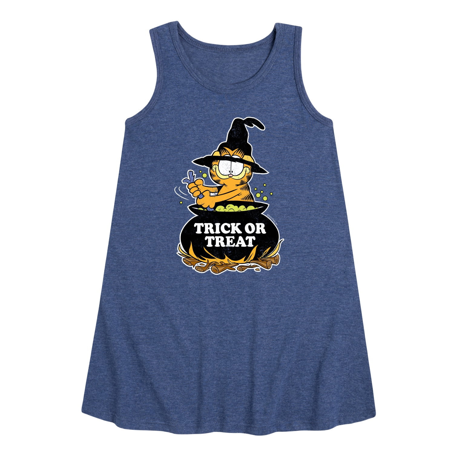 Garfield - Trick Or Treat - Toddler and Youth Girls A-line Dress ...