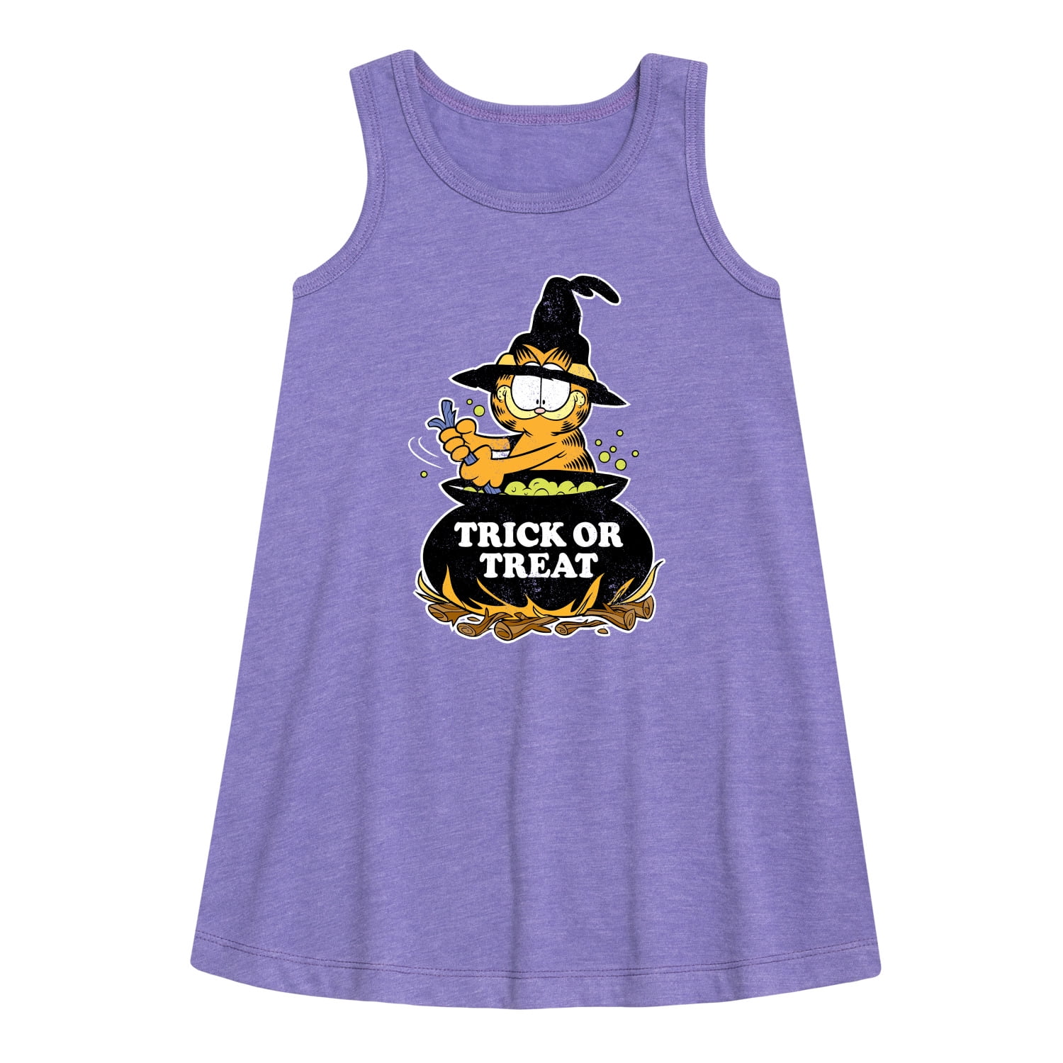 Garfield - Trick Or Treat - Toddler and Youth Girls A-line Dress ...