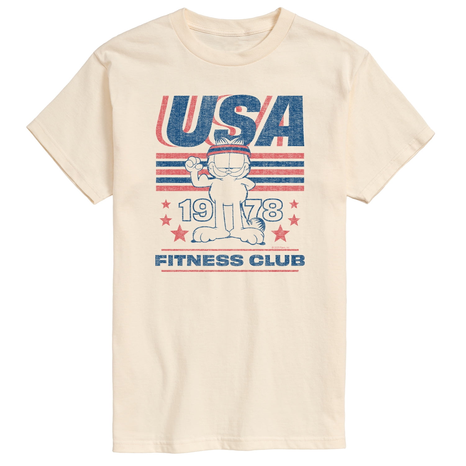 Garfield - USA Fitness Garfield - Men's Short Sleeve Graphic T-Shirt ...