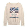 Garfield - USA Fitness Garfield - Women's French Terry Long Sleeve ...